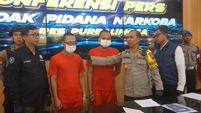 Dua Pria di Purbalingga Diringkus Polisi Atas Kepemilikan Sabu - Tribunjateng.com
