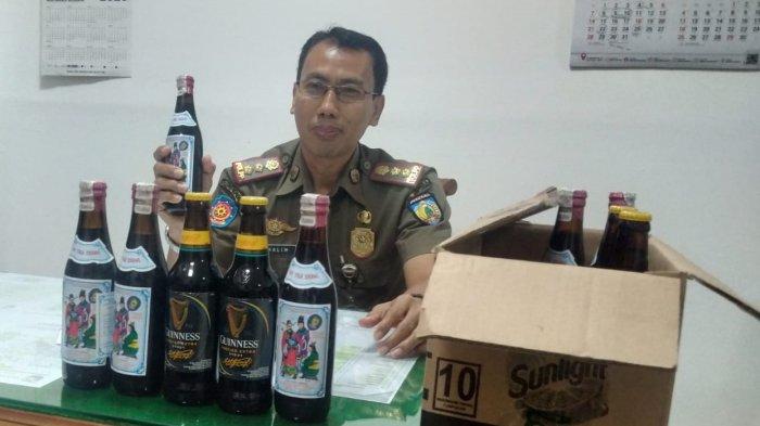 Gerebek Rumah Penjual Minuman Keras, Satpol PP Jepara Sita 169 Botol Berbagai Merek ...