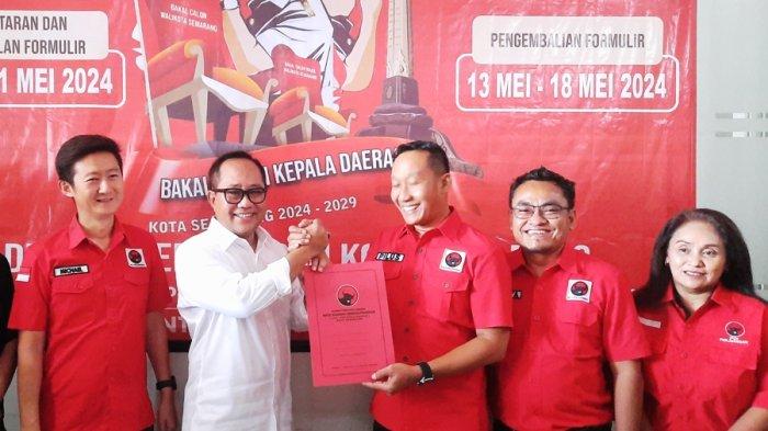 RESMI! Sekda Iswar Aminuddin Ambil Formulir Pendaftaran Calon Wali Kota Semarang, Via Jalur PDIP ...