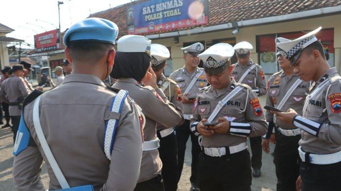 HP Perwira, Bintara hingga ASN Polres Tegal Tak Luput dari Pemeriksaan Propam, Ini Hasilnya ...