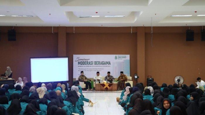 Adakan Seminar Moderasi Beragama Mahad UIN Walisongo, Ajak Para Santri Membangun Persatuan ...