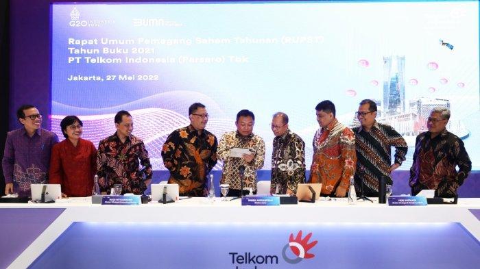 Telkom Bagikan Dividen Rp 14,86 Triliun dari Laba Bersih Tahun Buku 2021 - Tribunjateng.com