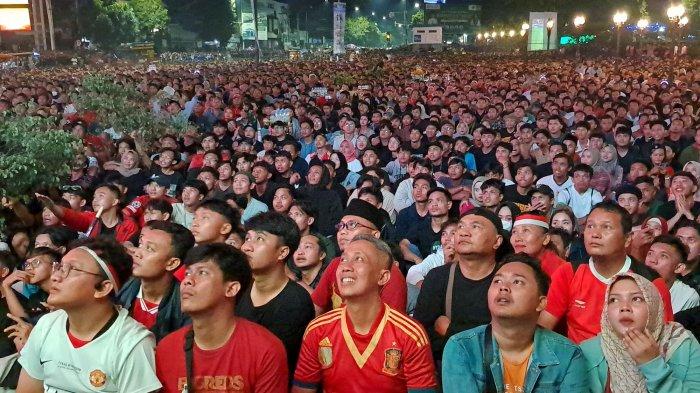 Nobar Timnas Indonesia U-23 di Alun-alun Purwokerto Tetap Berlanjut ...