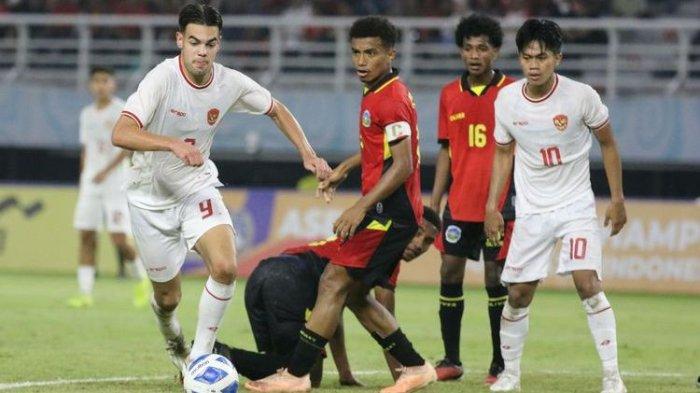 Hasil Babak II Skor 2-1 Timnas U-20 Indonesia Vs Timor Leste, Luis Figo Jebol Gawang Ikram ...
