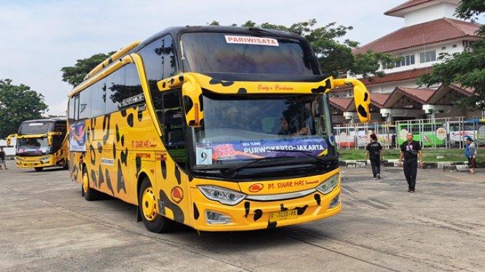 Puluhan Armada Bus Angkutan Balik Gratis Diberangkatkan dari Terminal ...