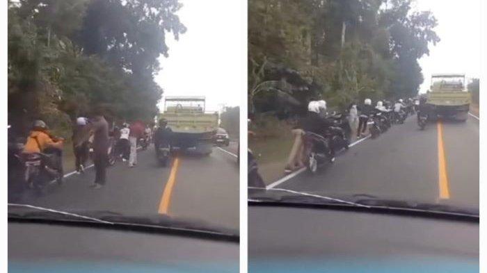 Viral! Komunitas Motor Sunmori Dipaksa Dorong Motor Oleh Warga: Ganggu ...