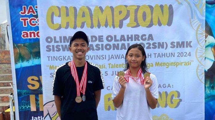 Raih 2 Medali Emas O2SN Tingkat Jateng, Perenang Putri Jepara Maju ke ...