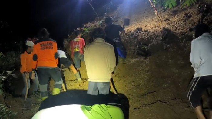 Longsor dan Pohon Tumbang Tutup Akses Jalan Wonosroyo-Watumalang Wonosobo - Tribunjateng.com
