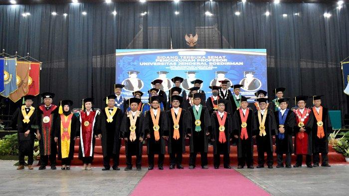 Tambah Profesor lagi, Unsoed Purwokerto Kukuhkan 5 Profesor Baru ...