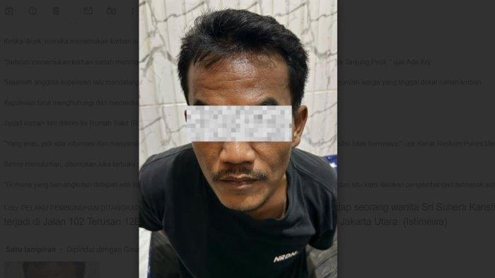 Inilah Tampang Suhendra, Pelaku Pembunuhan Sadis di Tanjung Priok - Tribunjateng.com