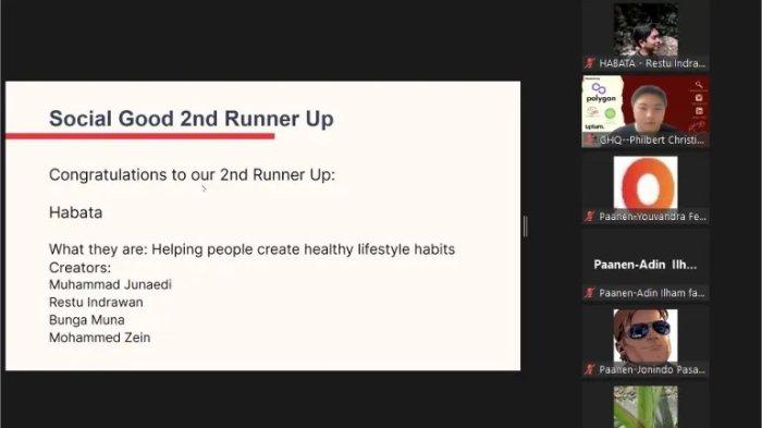 Tim Habata IT Telkom Purwokerto Berhasil Raih Juara 3 Pada Garuda Hacks 3.0 - Tribunjateng.com