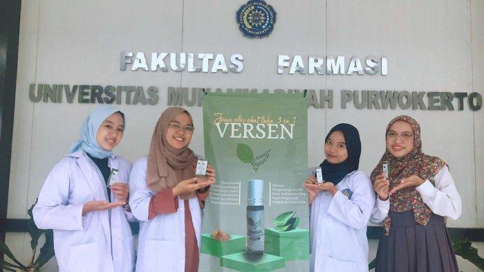 Mahasiswa Farmasi UMP Temukan Inovasi Jamu Oles Dari Daun Kersen - Tribunjateng.com