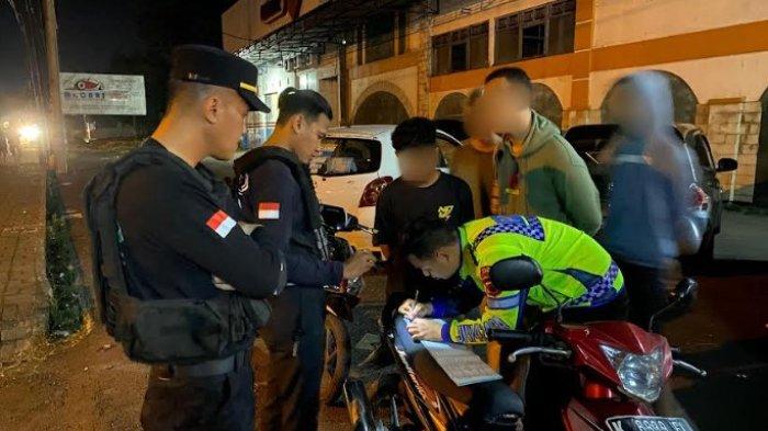 Detik-detik Balap Liar di Jepara Dibubarkan, Puluhan Motor Disita Polisi - Tribunjateng.com