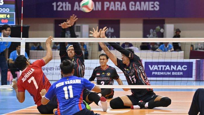 Sitting Bola Voli Putra Indonesia Lolos Ke Final ASEAN Para Games ...
