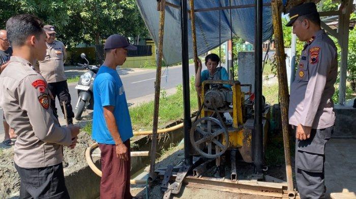 Tindaklanjuti Keluhan Warga Saat Jumat Curhat, Polres Jepara Realisasikan Pembuatan Sumur Bor ...