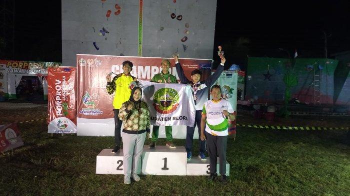 Blora Juara Umum Panjat Tebing pada Porprov Jateng 2023 - Tribunjateng.com