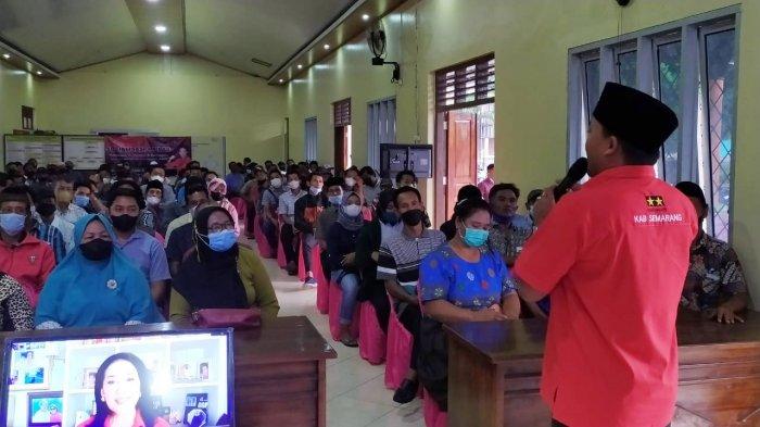 Tuti Nusandari Roosdiono Sosialisasi 4 Pilar Kebangsaan di Kaliwungu - Tribunjateng.com
