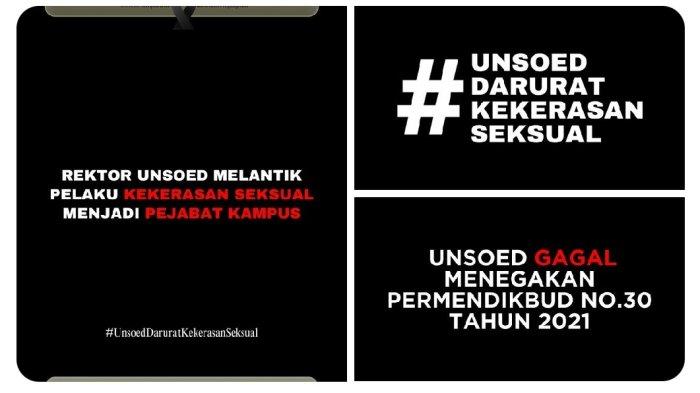 BEM Unsoed Soroti Pelaku Dugaan Kekerasan Seksual Jadi Pejabat Kampus, Ada Unsur Pembiaran ...