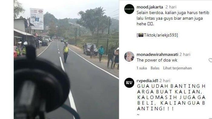 Berdoa Hindari Tilang Polisi, Video Sopir Ini Viral Doanya Langsung Dikabulkan - Tribunjateng.com