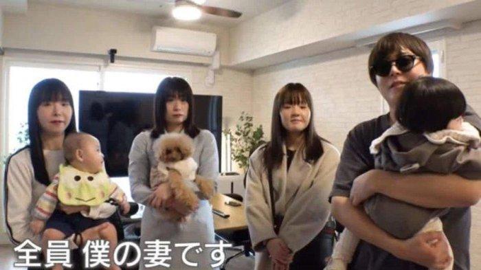 Viral Kisah Pria Pengangguran Punya 4 Istri Dan 3 Anak Para Istri