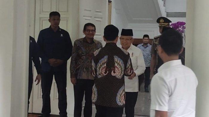 Sowan Wapres, Gibran Dapat Wejangan Khusus dari Maruf Amien - Tribunjateng.com