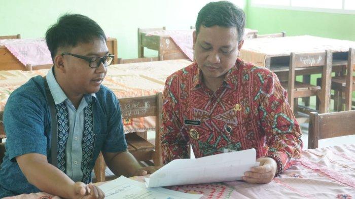 Monev Rehab Ruang Kelas di SMPN 15 Kota Pekalongan, Mas Aaf Sebut Progress Sesuai Target ...