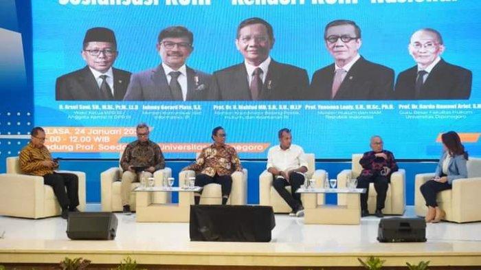 Wamenkumham Prof Eddy : KUHP Baru Tidak Anti Demokrasi - Tribunjateng.com