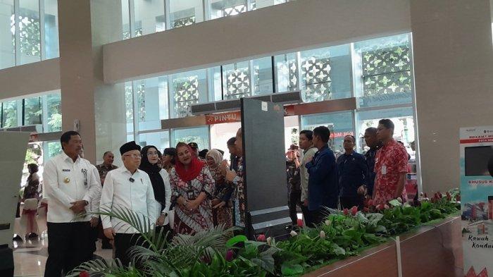 Layanan RSUD KRMT Wongsonegoro Semarang Dipuji Wapres Maruf Amin: Tidak ...