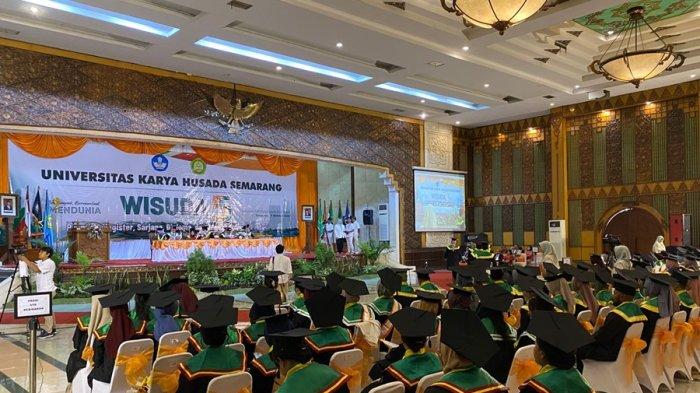 Unkaha Semarang Wisuda dan Angkat Sumpah 196 Wisudawan - Tribunjateng.com