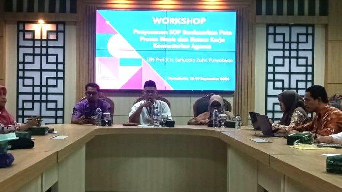 UIN Saizu Gelar Workshop Penyusunan SOP Berdasarkan Proses Bisnis Kementerian Agama ...