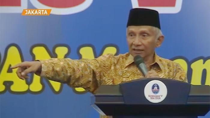 Kata-kata Amin Rais 'Si Pekok' Bisa Dikalahkan, Netizen Yakin Itu Ahok ...