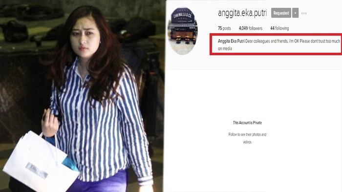 5 Fakta, Anggita Eka Putri Yang Bersama Patrialis Akbar Saat Ditangkap KPK - Tribunjateng.com