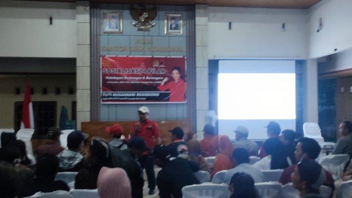 Tuti Nusandari Roosdiono Sosialisasikan 4 Pilar Kebangsaan di Kabupaten Kendal - Tribunjateng.com