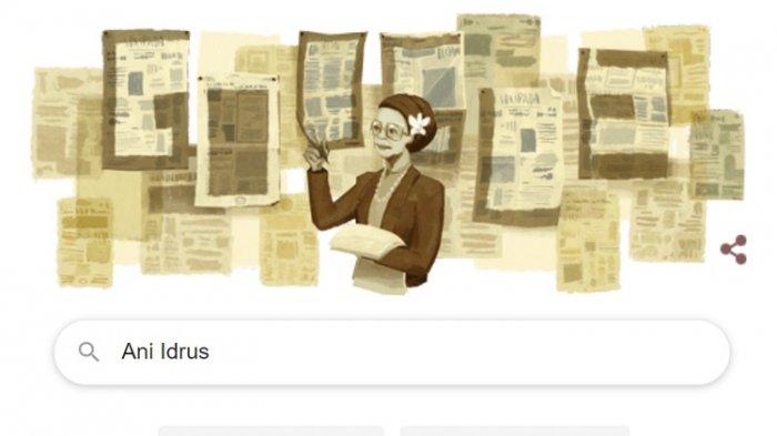 Sosok Ani Idrus yang Menjadi Google Doodle, Siapa Dia? - Tribunjateng.com