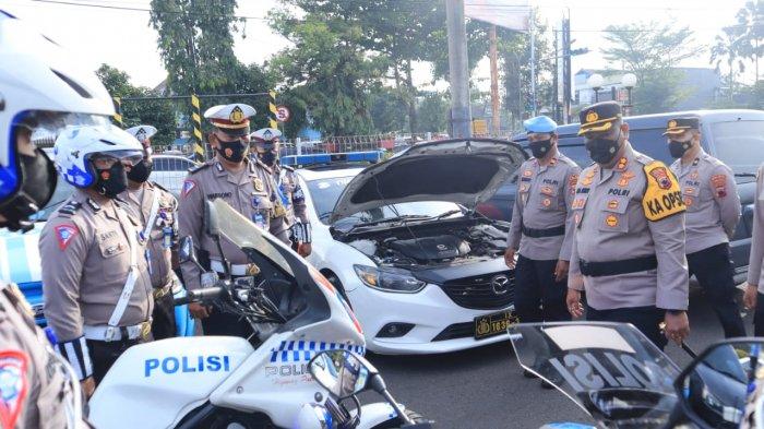 Polres Purbalingga Gelar Operasi Keselamatan Lalu Lintas Tahun 2022 - Tribunjateng.com