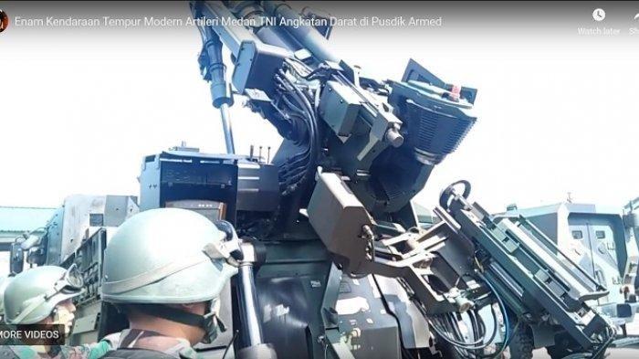 Intip Kecanggihan Tujuh Artileri Perang TNI AD di Pusdik Armed ...