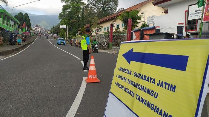 Arus Lalu Lintas di Tawangmangu Karanganyar Masih Normal - Tribunjateng.com