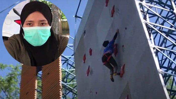 Ngobrol Bareng Aries Susanti Juara Dunia Panjat Tebing Jelang PON XX - Tribunjateng.com