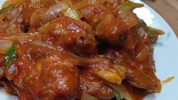 Resep Ayam Saus Padang Ide Menu Makan Siang Hari Ini - Tribunjateng.com