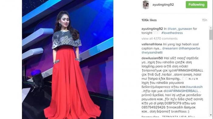 Ayu Ting Ting Dicibir Habis-habisan Pamer Baju Ternyata Bekas Dipakai ...
