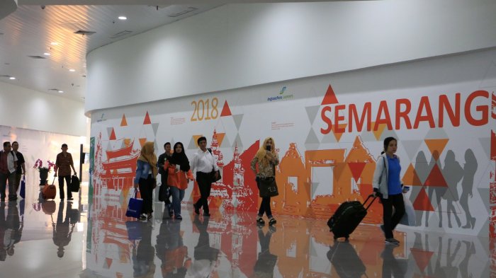 Foto-foto Megahnya Terminal Baru Bandara Ahmad Yani Semarang yang Bikin ...