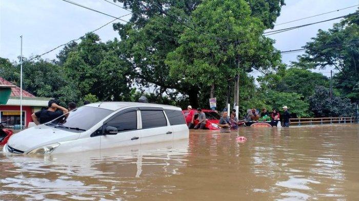 Banjir Ancol dan Rob yang Masih Rendam Pelabuhan Muara Baru - Tribunjateng.com