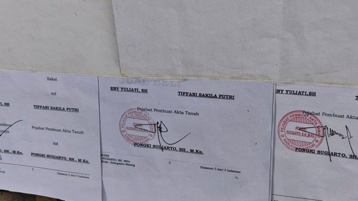 Spesimen Tandatangan Oknum PPAT yang Berubah-ubah Dilaporkan ke BPN ...