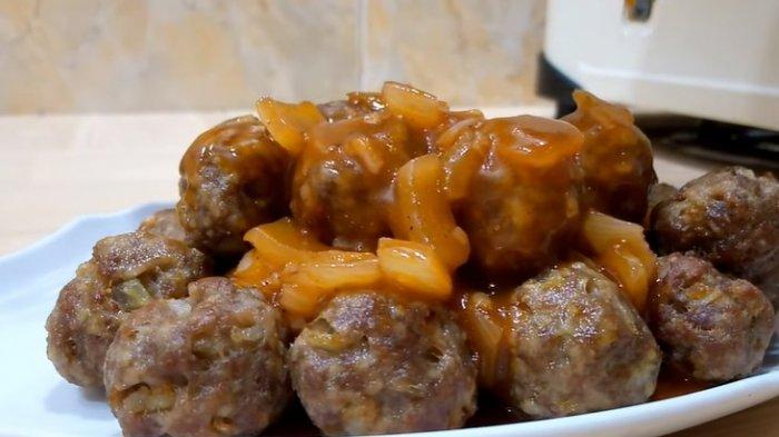 Resep Bola-bola Daging Sapi Menu Spesial Makan Siang - Tribunjateng.com