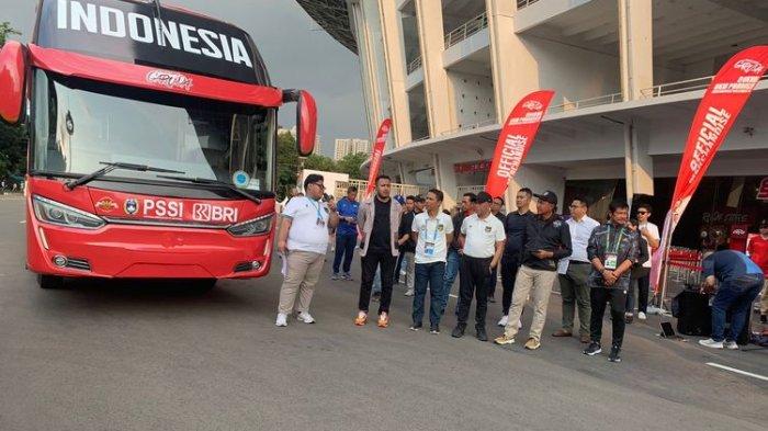 Alhamdulillah, Timnas Indonesia Dapat Bus Baru, Dominan Warna Merah ...