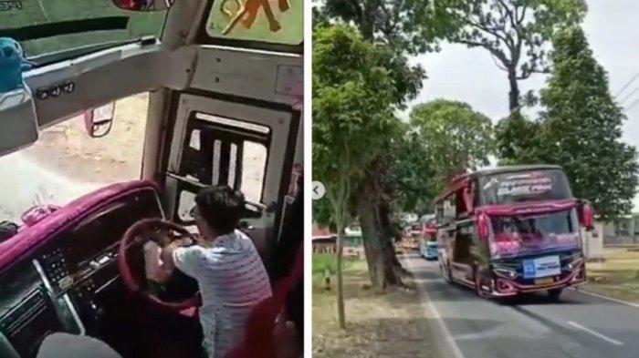 Viral Bus Penuh Penumpang Atraksi Oleng Buat Penumpang Girang, Berakhir ...