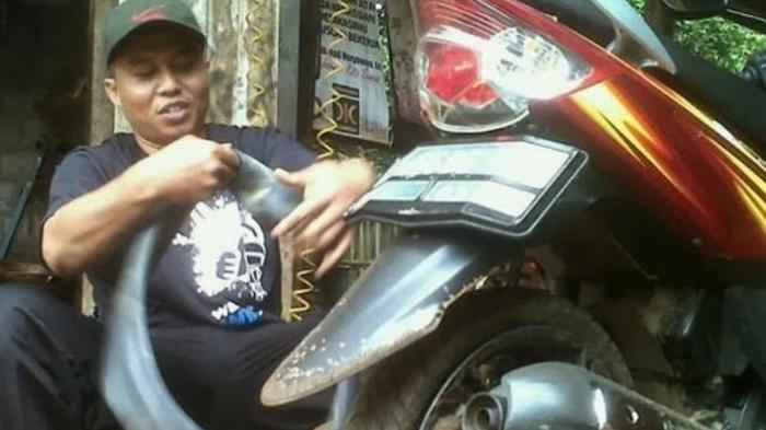 Caleg Tukang Tambal Ban Ini Jadi Wakil Rakyat - Tribunjateng.com