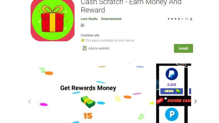 Aplikasi Penghasil Uang Cash Scratch Tidak Perlu Deposit, Selesaikan ...