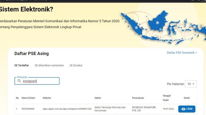 Link dan Cara Cek Aplikasi yang Sudah Terdaftar PSE Kominfo, WhatsApp dan Netflix Tak Jadi ...