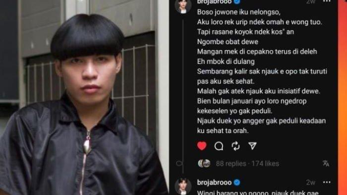 Beredar Curhatan Selebgram Bro Jabro Sebelum Meninggal Dunia: Aku Sakit ...